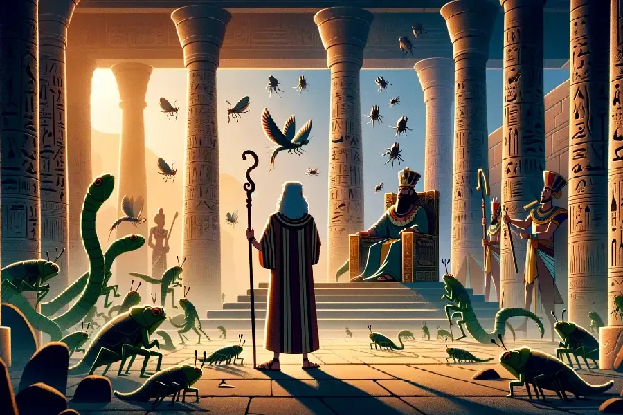 The Showdown with Pharaoh: The Ten Plagues of Egypt - Faithful Fable